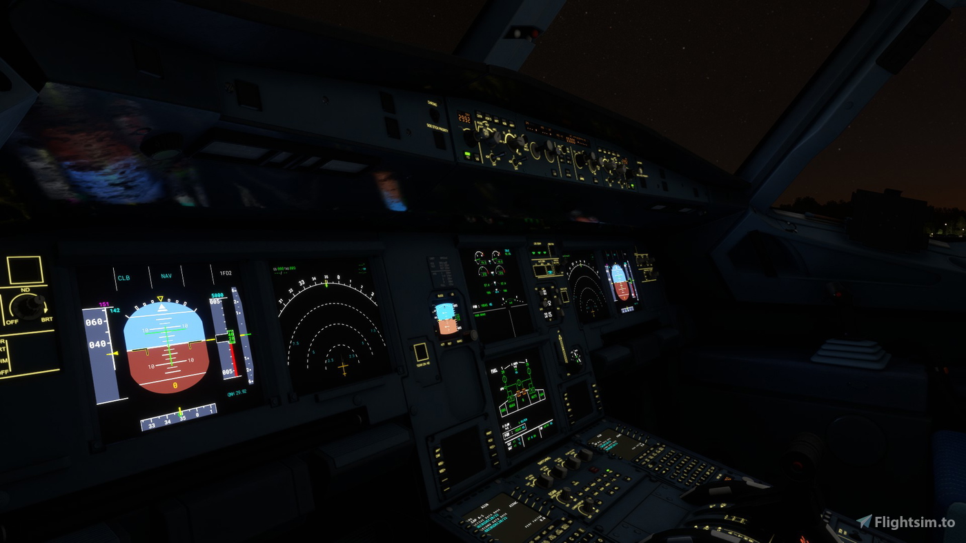 Custom Cockpit Views For The A320neo for Microsoft Flight Simulator | MSFS