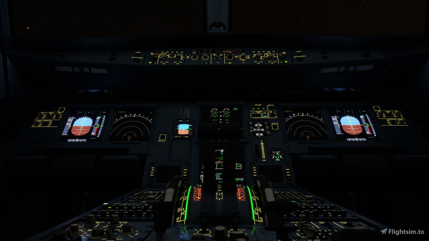 Custom Cockpit Views For The A320neo for Microsoft Flight Simulator | MSFS