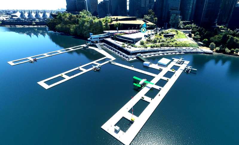CYHC Vancouver Harbour Airport Canada for Microsoft Flight Simulator | MSFS