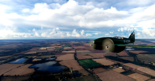 D.H.88 Comet » Microsoft Flight Simulator