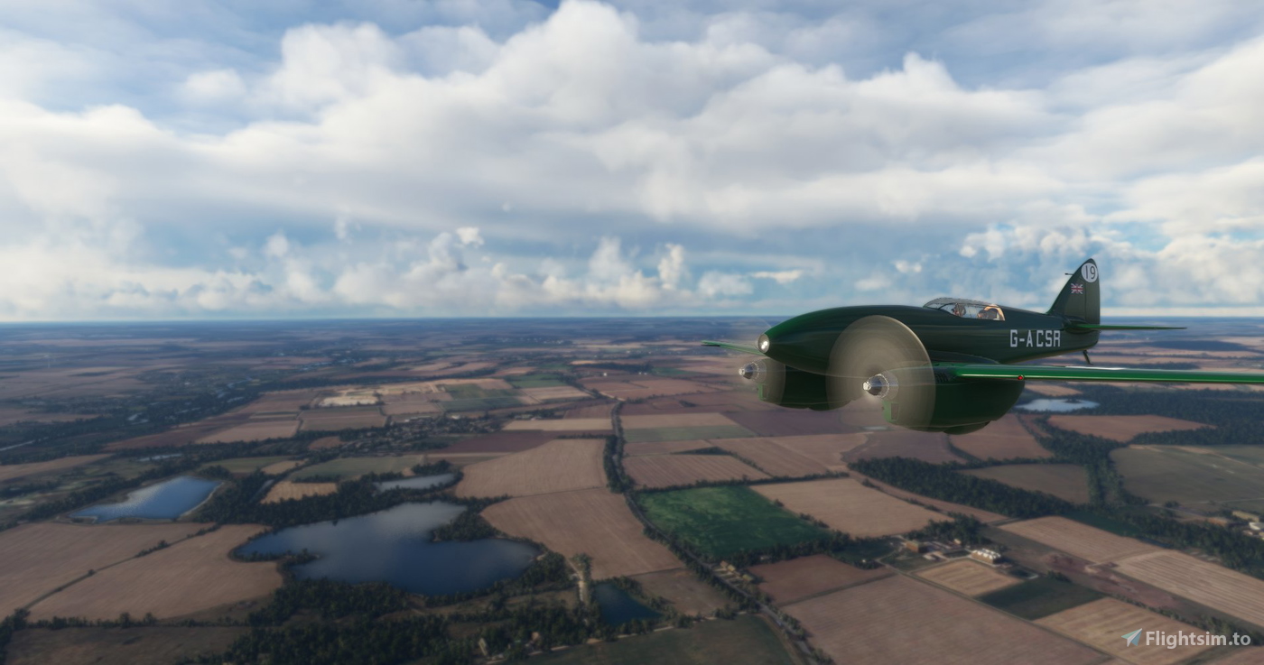 D.H.88 Comet for Microsoft Flight Simulator | MSFS