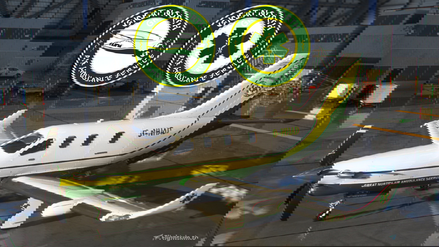 Asobo/Daher TBM930 Great North Air Ambulance Service "G-NHAD ...