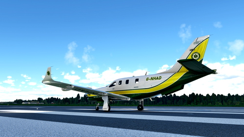Asobo/Daher TBM930 Great North Air Ambulance Service "G-NHAD" (Fictional) » Microsoft Flight ...