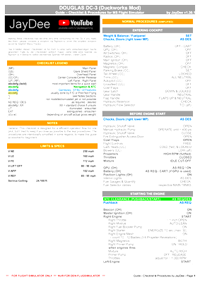 Cessna Citation CJ4 - JDs Comprehensive Checklist & Procedures for ...