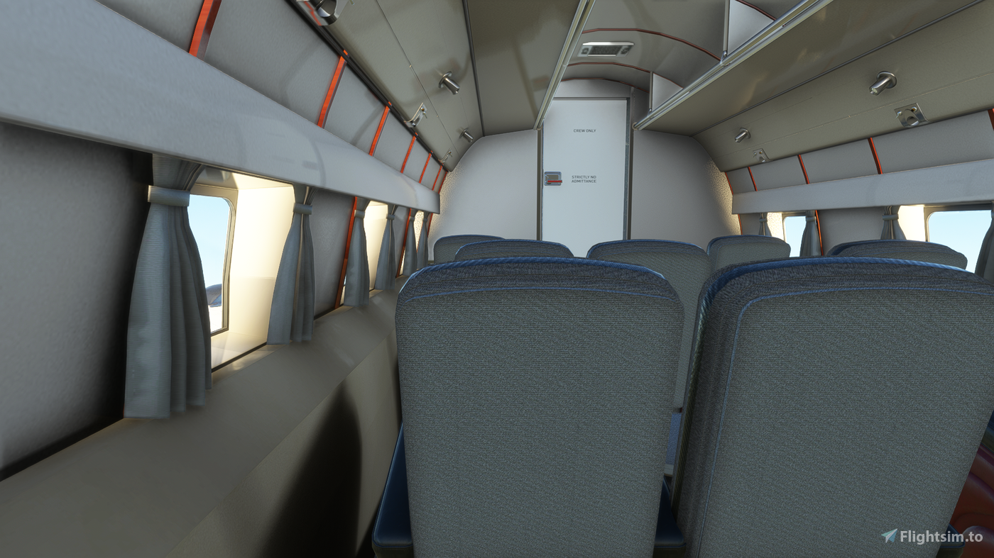 Dc 3 Cabin Views for Microsoft Flight Simulator | MSFS
