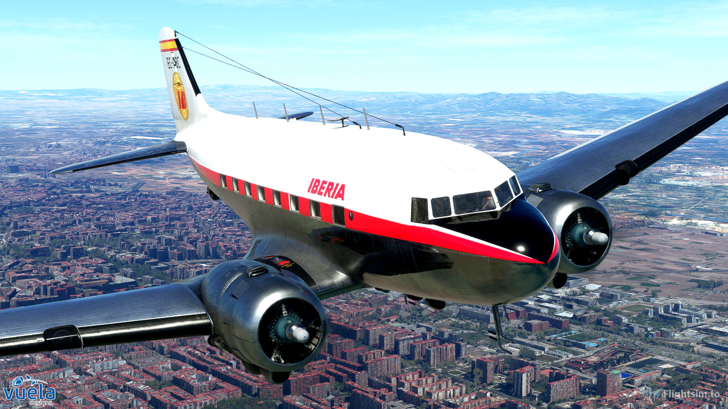 Douglas DC-3 Liveries for Microsoft Flight Simulator | MSFS | Flightsim.to