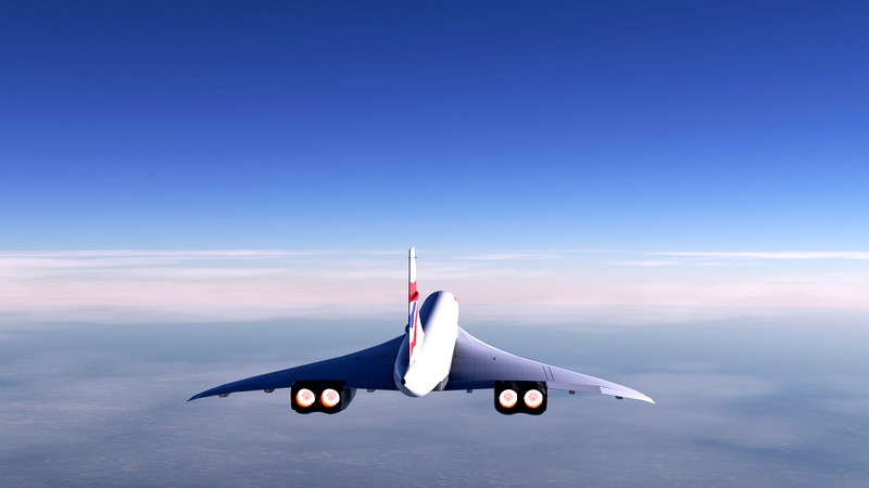 DC Design Concorde improved reheats textures for Microsoft Flight ...