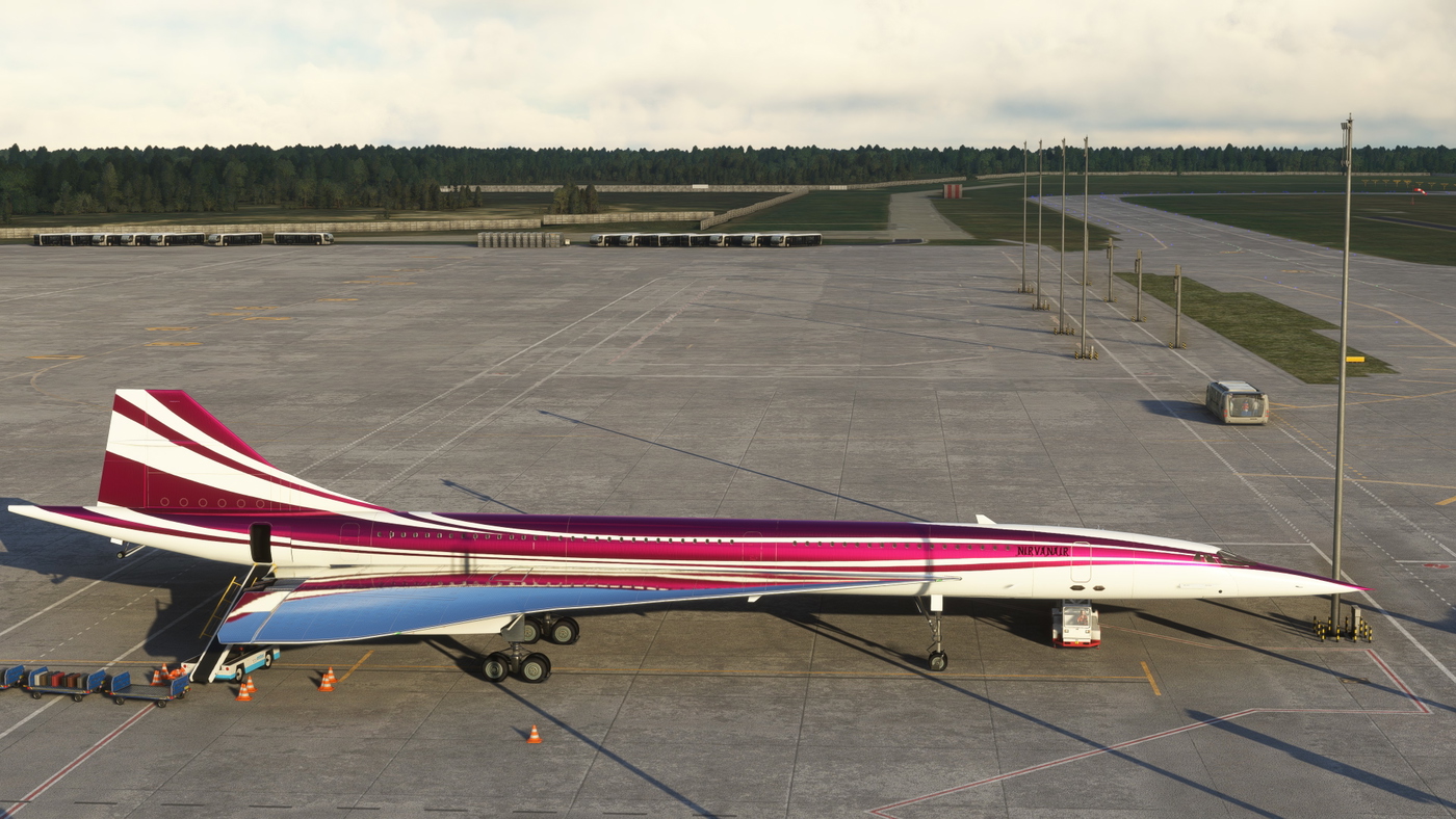 DC Design Concorde - NIRVANAIR Livery 2023 для Microsoft Flight ...