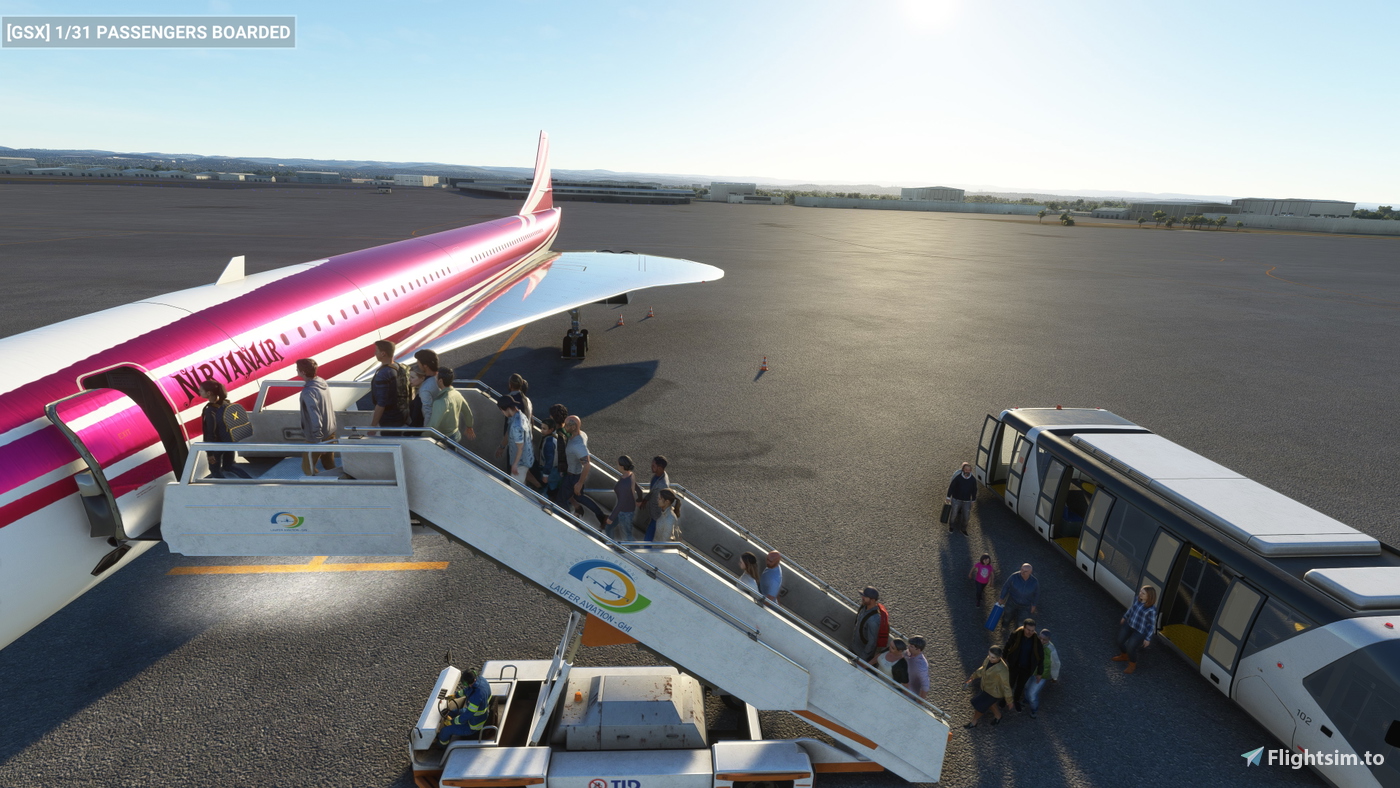 DC Design Concorde - NIRVANAIR Livery 2023 для Microsoft Flight ...