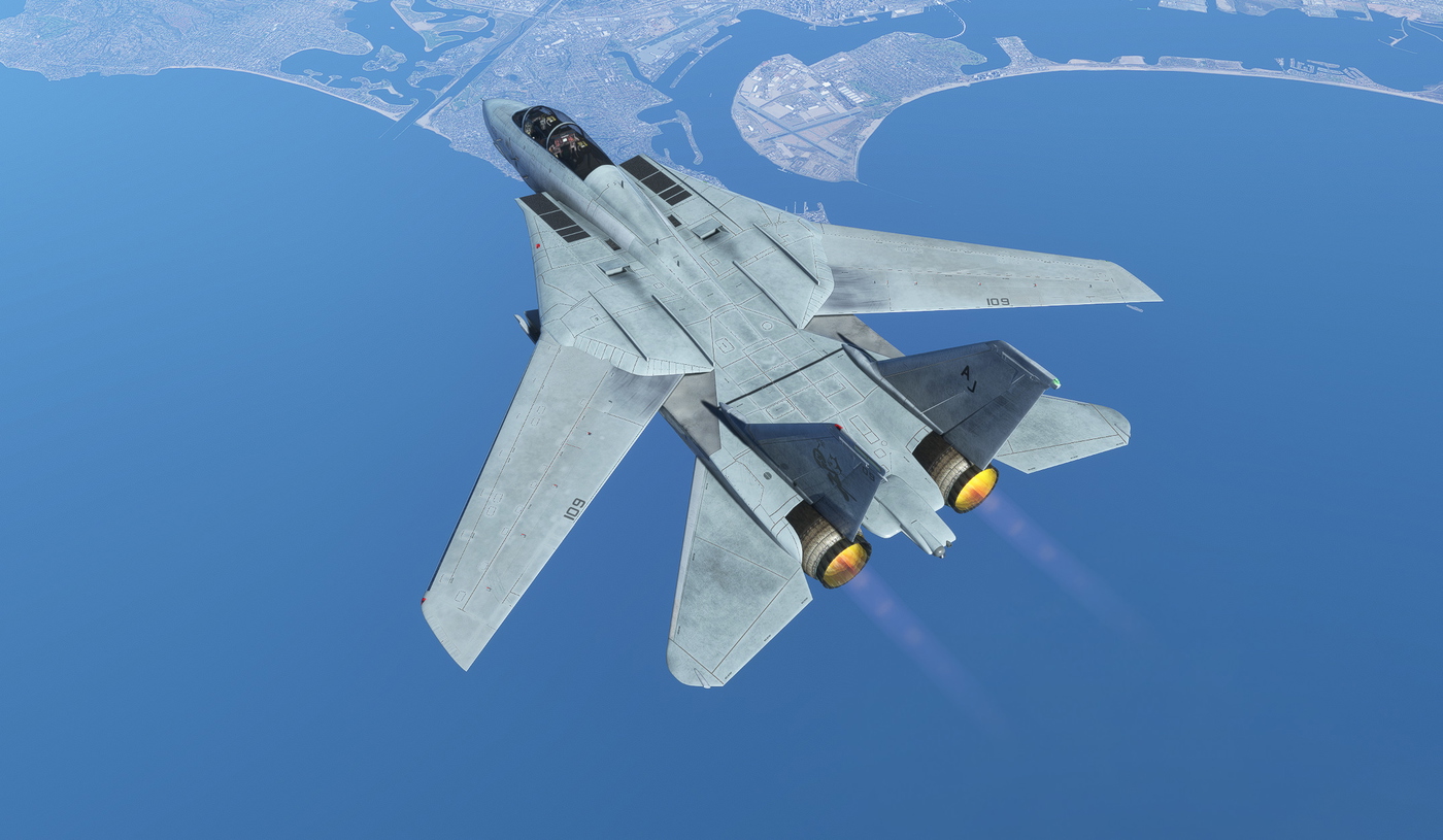 DC Designs F-14A Tomcat VF-31 LV Line Modex 109 for Microsoft Flight ...