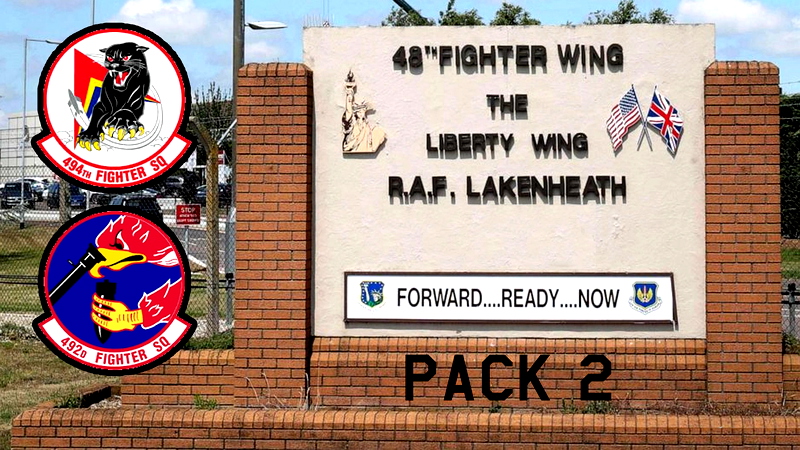 DC Designs F-15E Strike Eagle 18 Liveries for 494th FSQ & 492nd FSQ ...