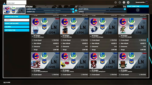 DC Designs F-15E Strike Eagle 52 Liveries for 494th FSQ & 492nd FSQ RAF ...