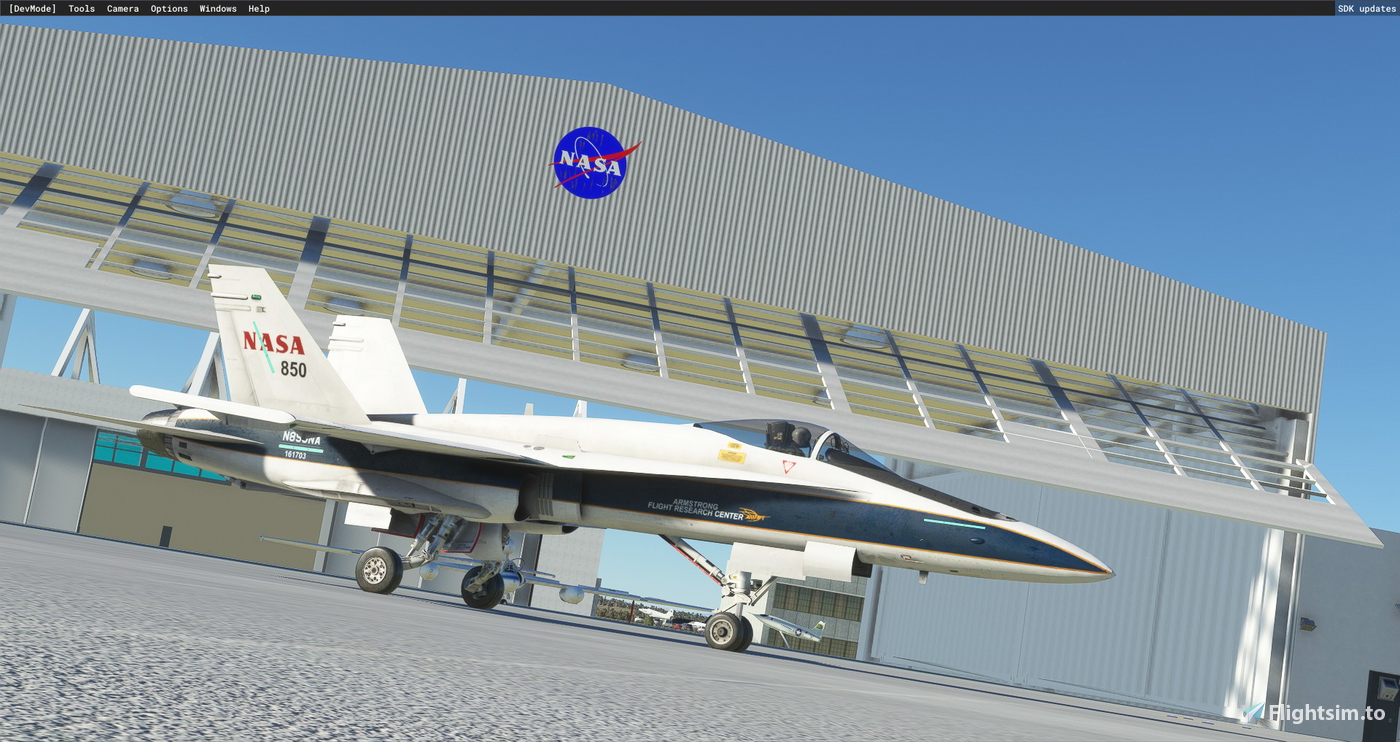 DC Designs F/A-18C Hornet NASA Armstrong Flight Research Center #850 ...