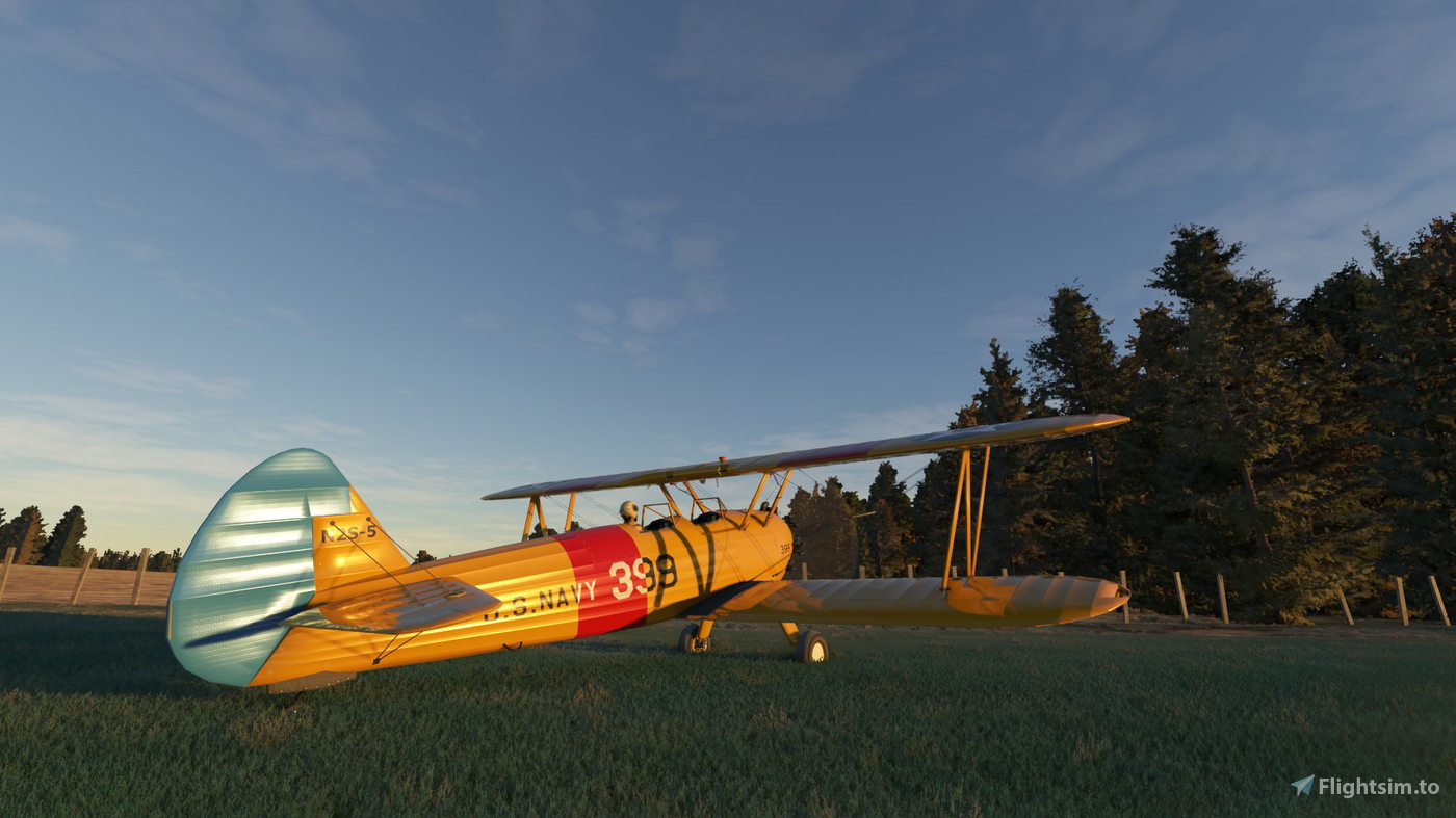 DC Designs Stearman Flight Model Realism Mod for Microsoft Flight ...