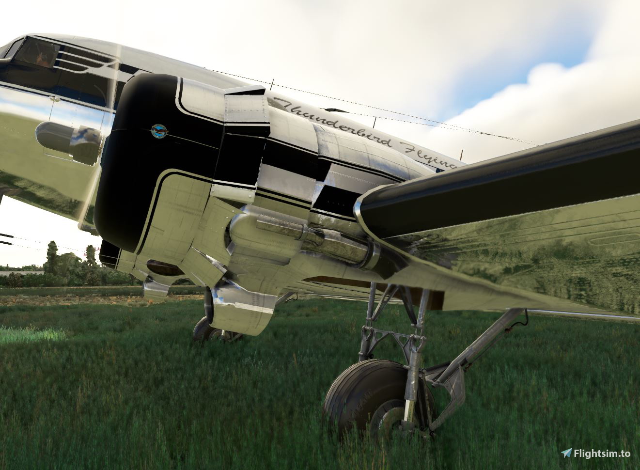 DC3 Thunderbird Flying Service for Microsoft Flight Simulator | MSFS
