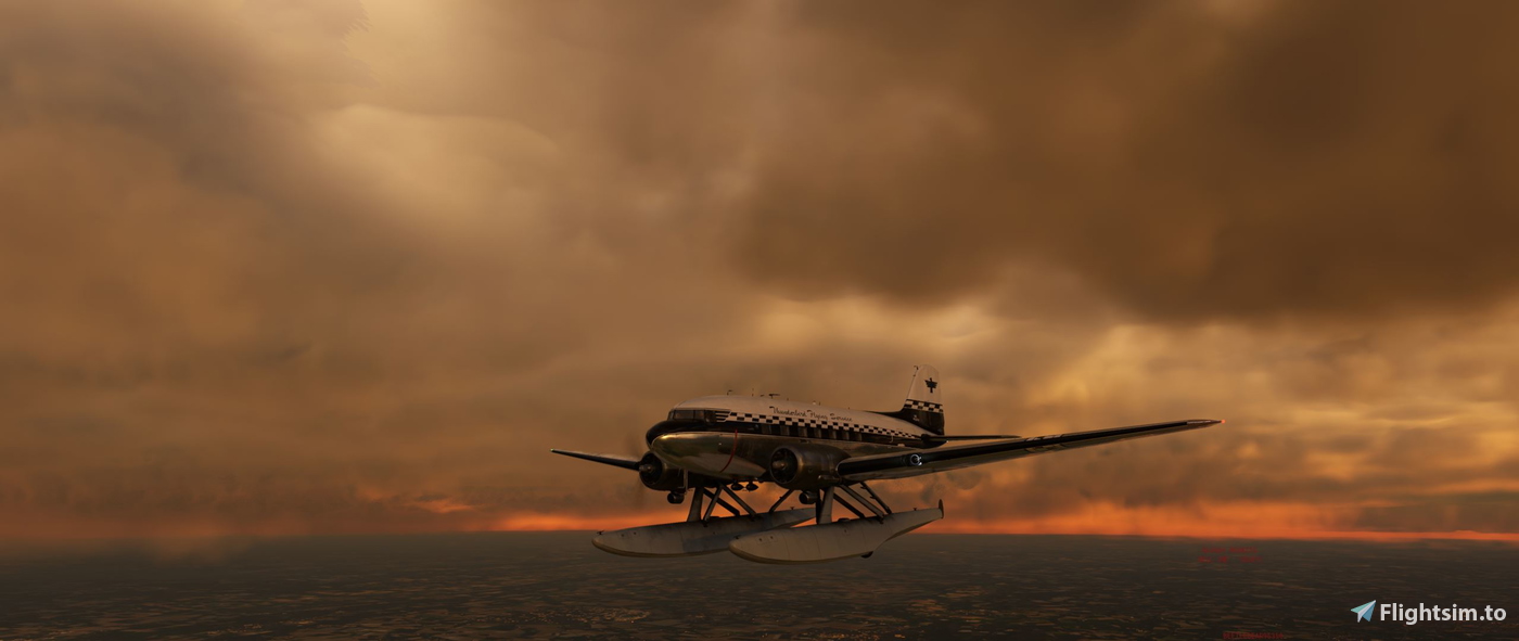 DC3 Thunderbird Flying Service for Microsoft Flight Simulator | MSFS