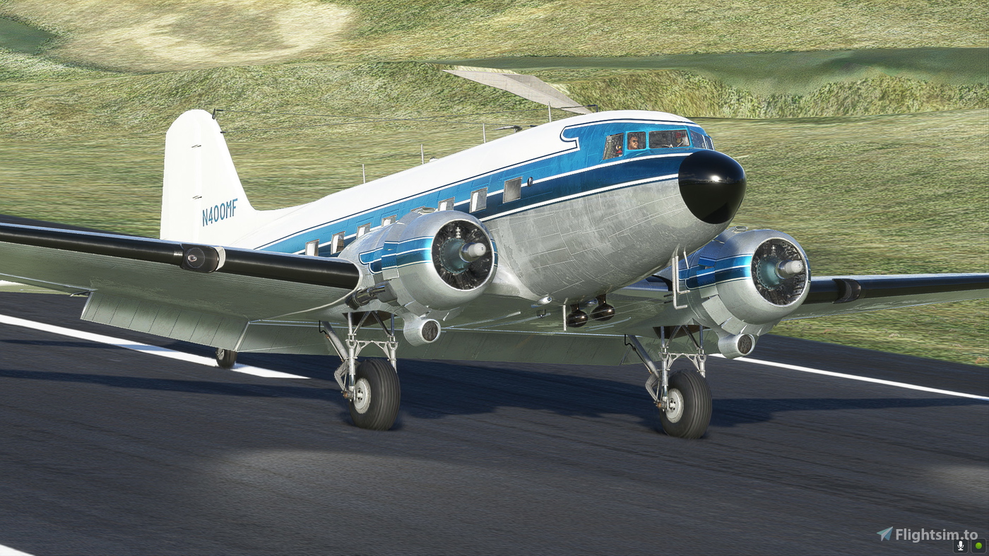 DC3 Missionary Flight International (Retrofit) for Microsoft Flight Simulator | MSFS
