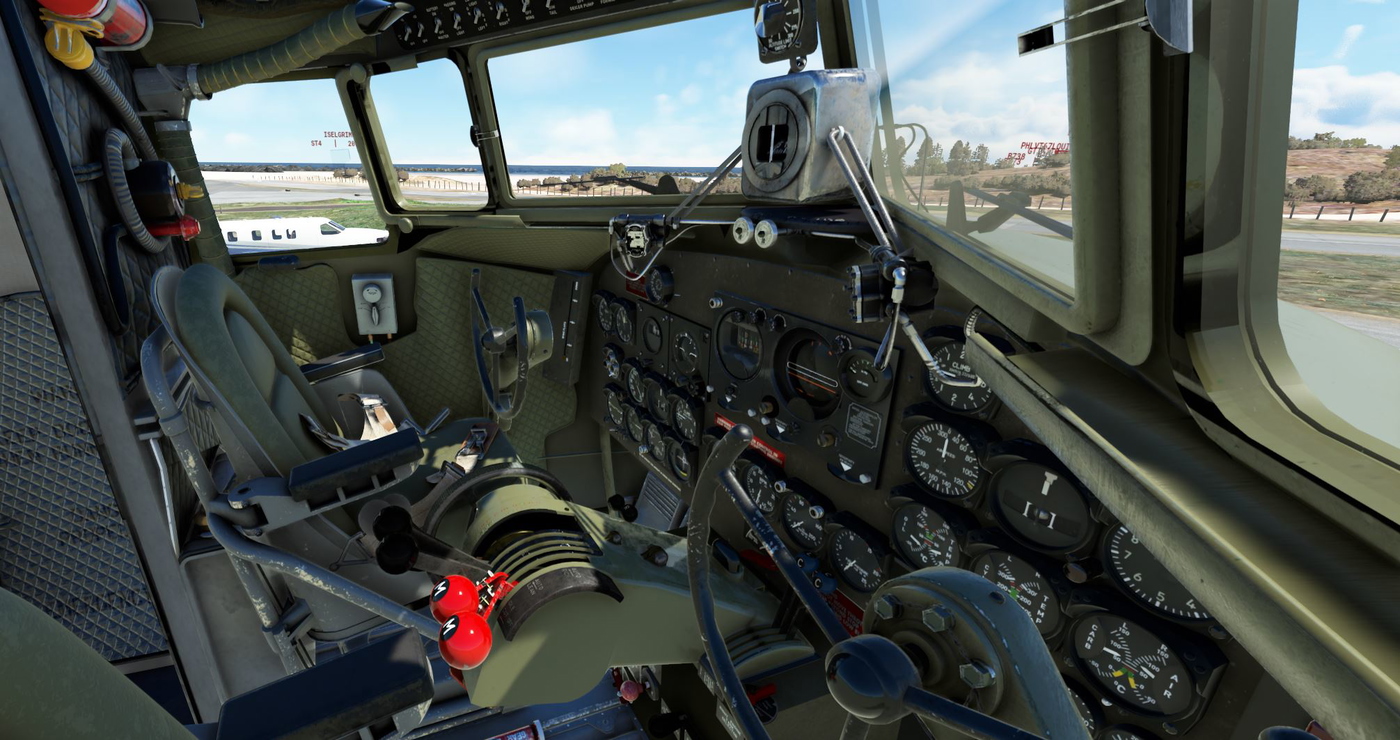 DC3 XC-47C used look Military Float for gotfriendsmode pour Microsoft ...