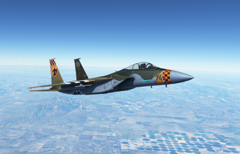 DC Designs F-15 Liveries for Microsoft Flight Simulator | MSFS