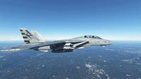 DCDesigns F-14 VX-9 Vampires Pack for Microsoft Flight Simulator | MSFS