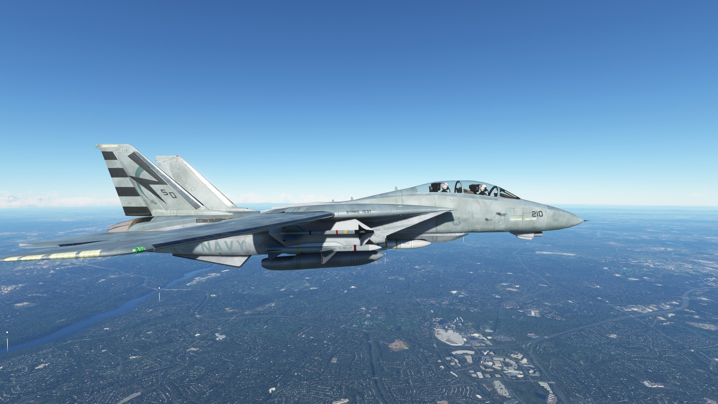 DCDesigns F-14 VX-23 Salty Dogs Pack for Microsoft Flight Simulator | MSFS