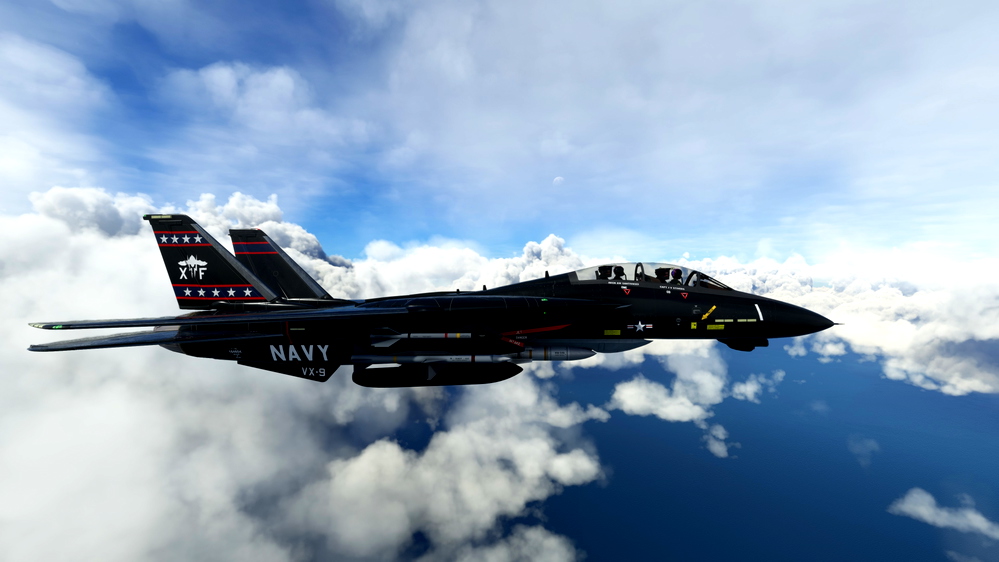 DCDesigns F-14 VX-9 Vampires Pack for Microsoft Flight Simulator | MSFS