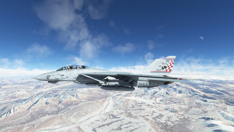 DCDesigns F-14 VF-211 Fighting Checkmates Pack for Microsoft Flight ...