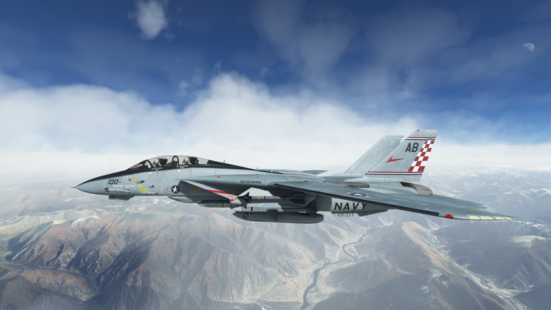 DCDesigns F-14 VF-211 Fighting Checkmates Pack for Microsoft Flight ...