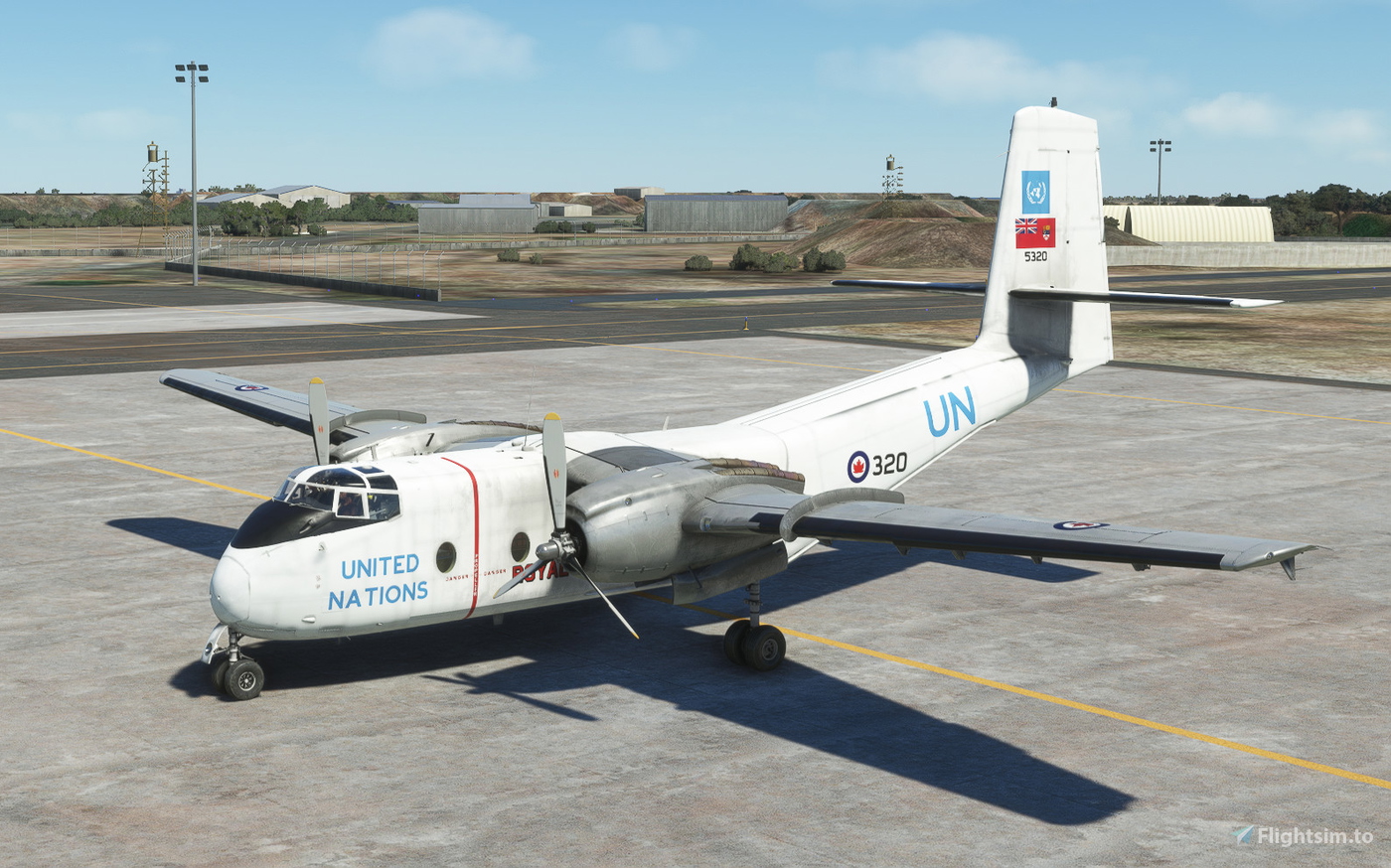 de Havilland Canada DHC-4 Caribou - Royal Canadian Air Force (United Nations) for Microsoft ...