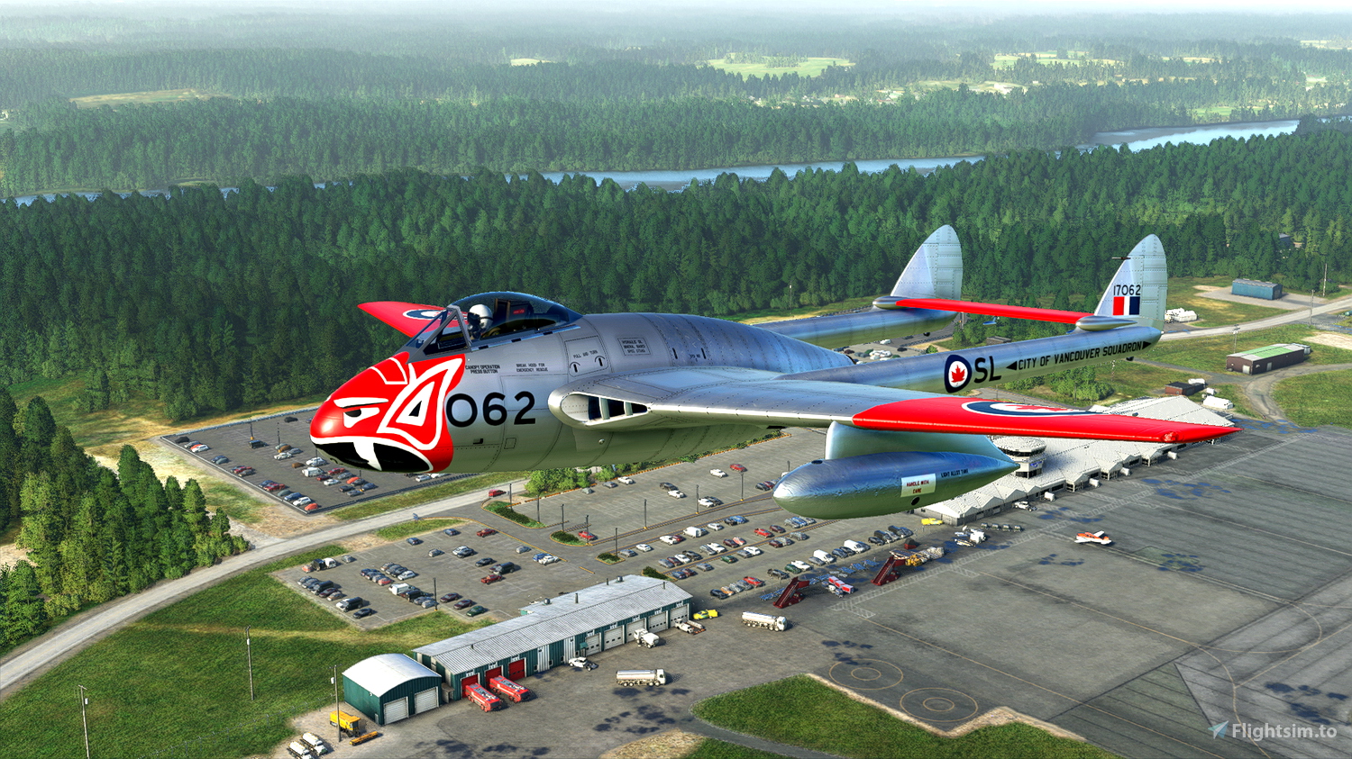 De Havilland DH-100 Liveries for Microsoft Flight Simulator | MSFS ...