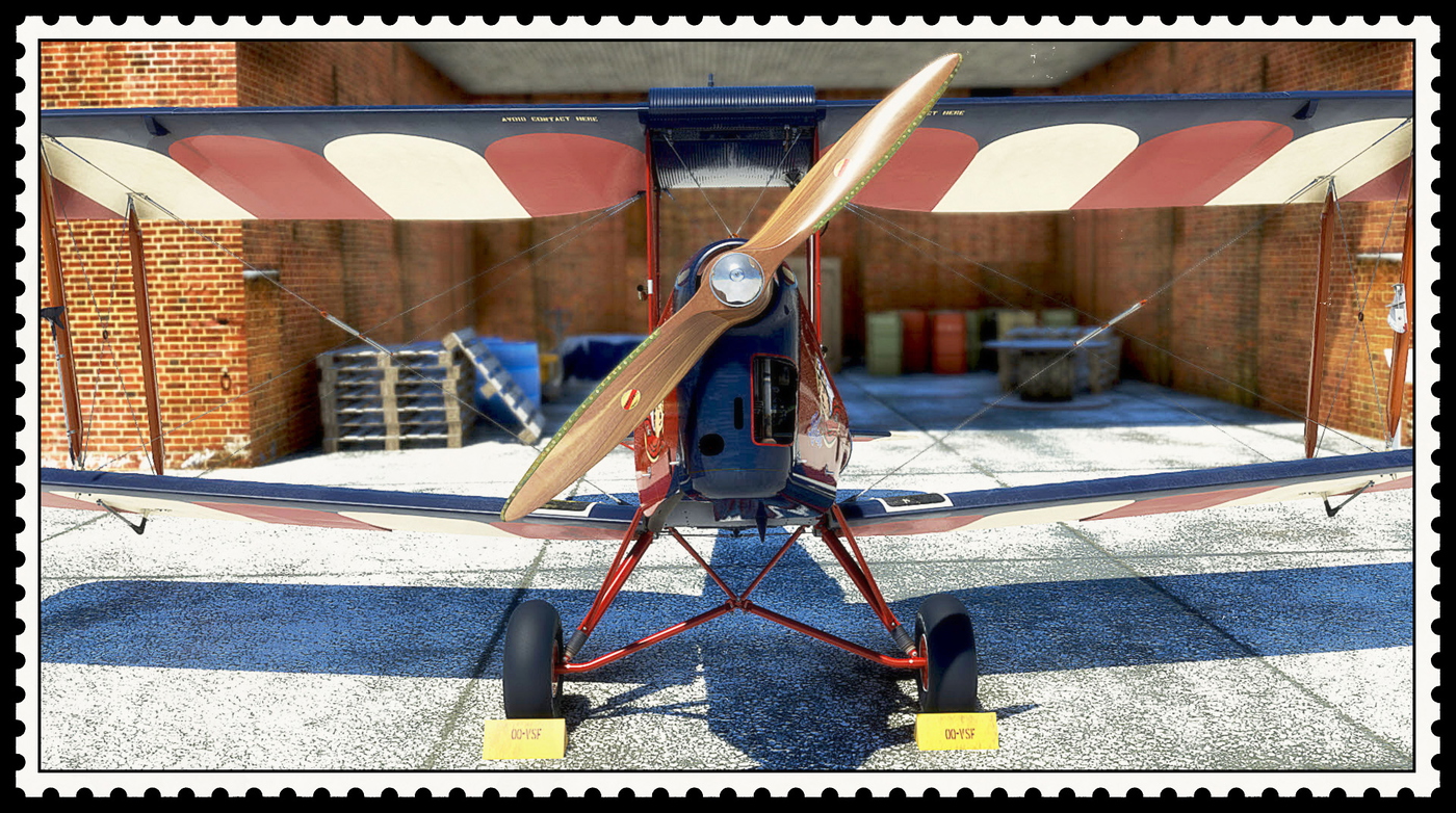 de Havilland DH-82 Tiger Moth - Voyageurs sans frontières OO-VSF for ...