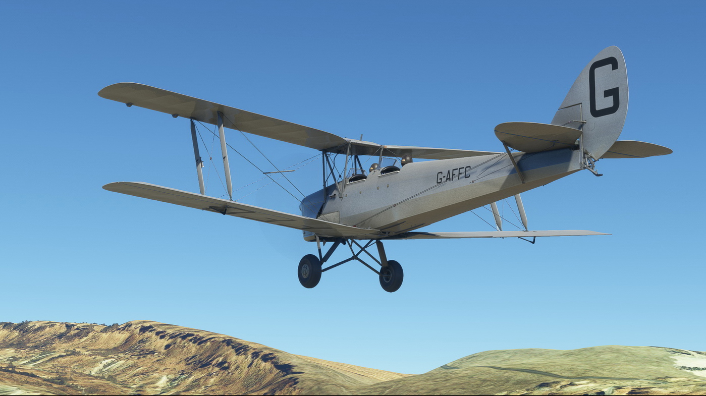 de Havilland DH-82 Tiger Moth G-AFFC from the English Patient 对于 ...