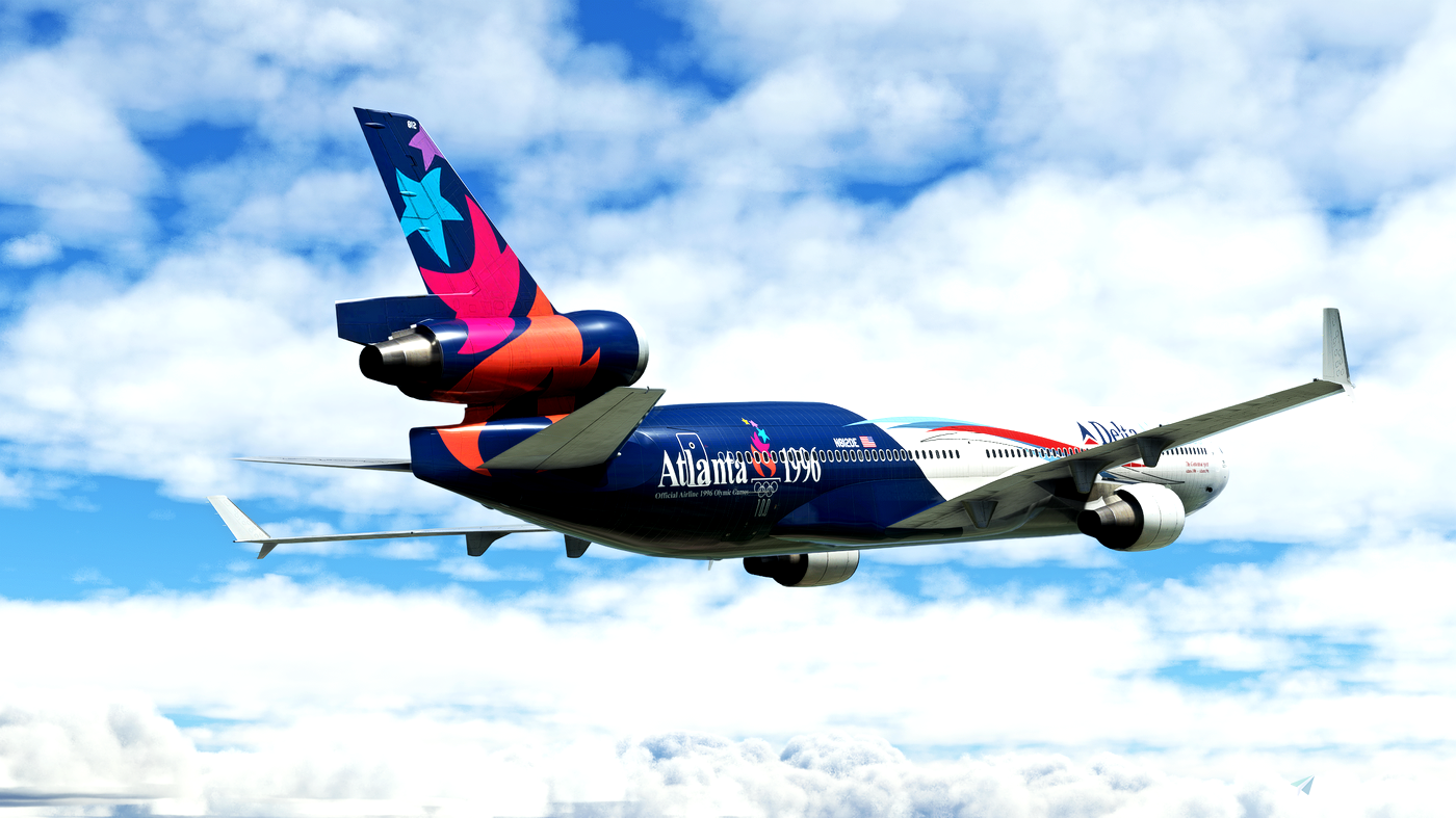 Delta (1996 Olympics) - Sky Simulations MD-11 pour Microsoft Flight ...