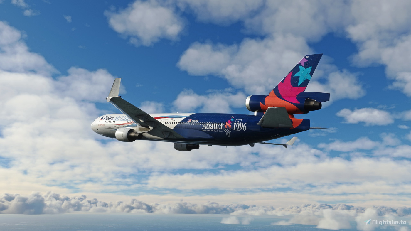 Delta (1996 Olympics) - Sky Simulations MD-11 for Microsoft Flight ...