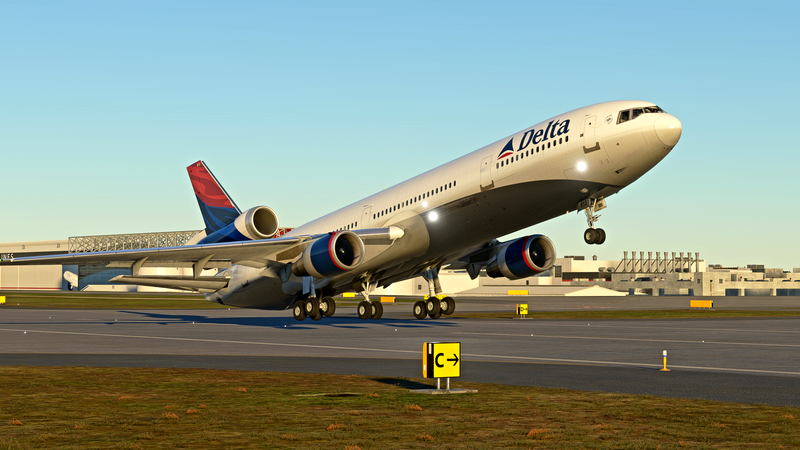 Delta (Motion Colors) - Sky Simulations MD-11 for Microsoft Flight ...