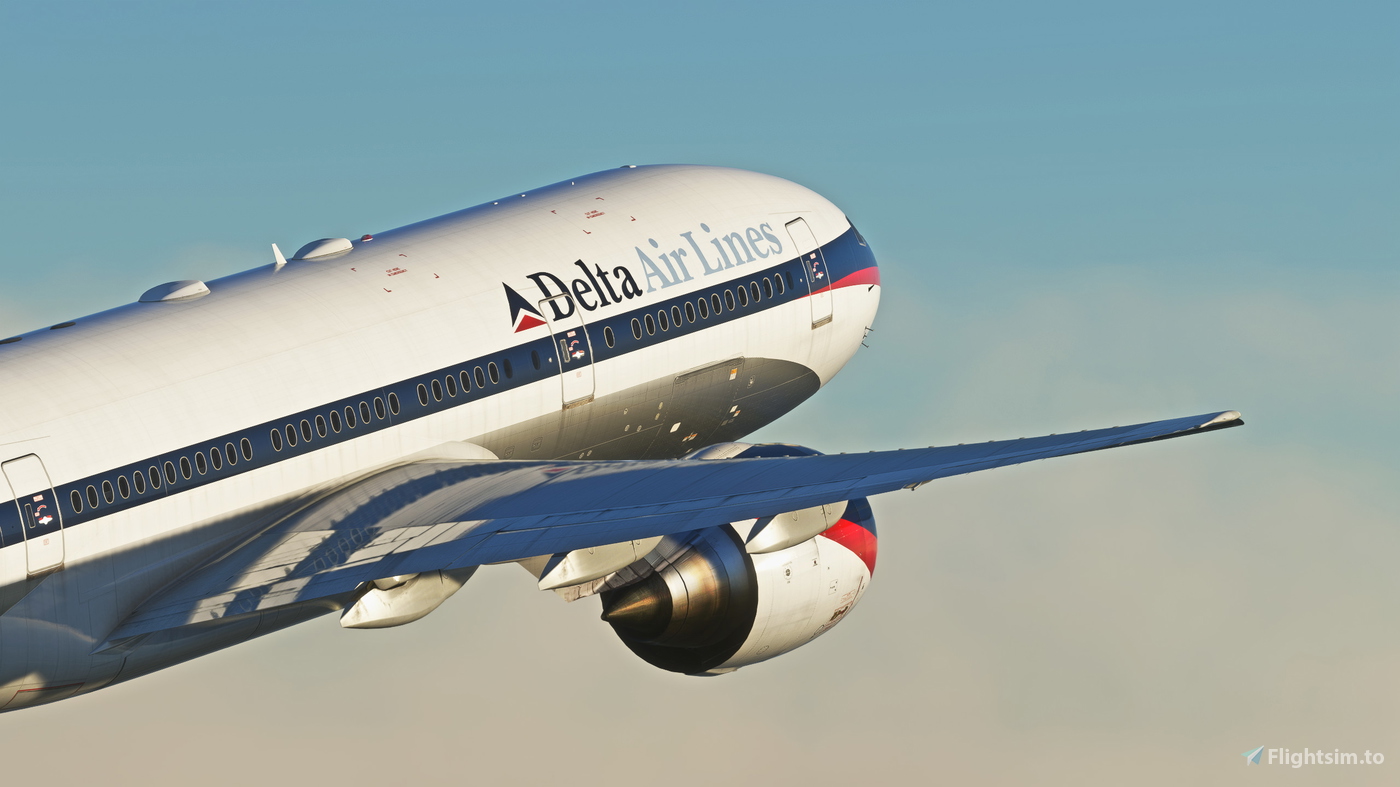 Delta (Ron Allen / Interim) - CS 777-200 for Microsoft Flight Simulator ...