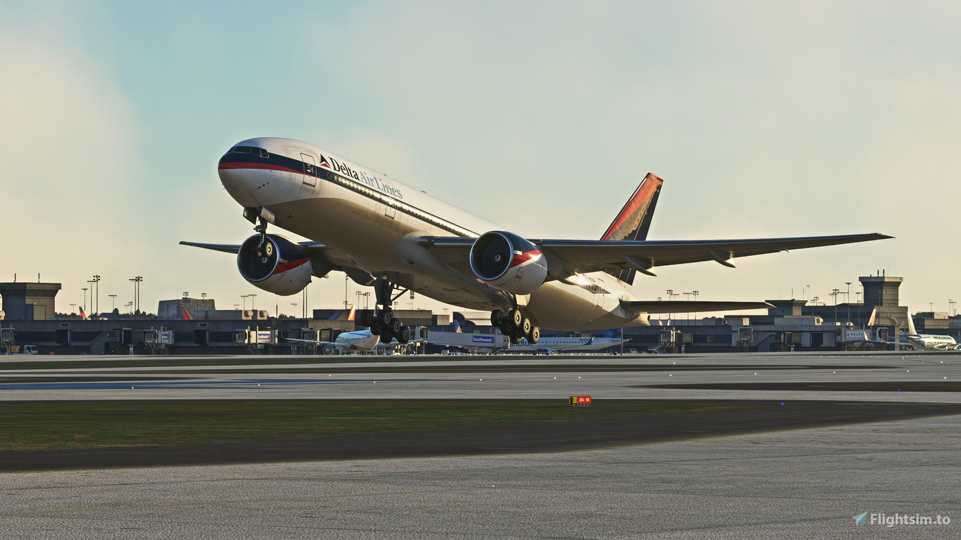 Delta (Ron Allen / Interim) - CS 777-200 for Microsoft Flight Simulator ...