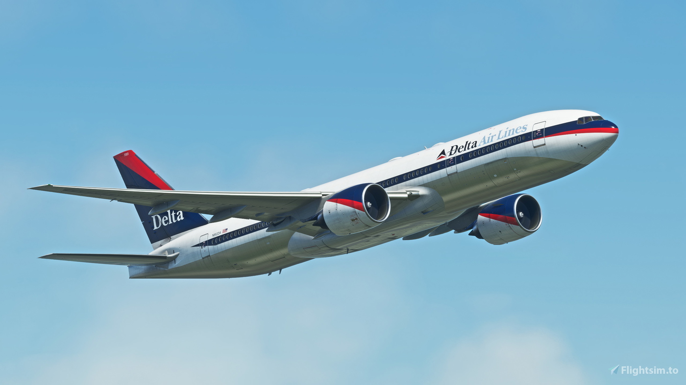 Delta (Ron Allen / Interim) - CS 777-200 for Microsoft Flight Simulator ...