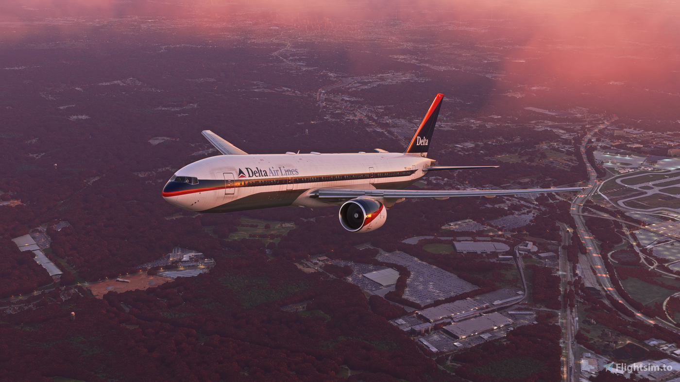 Delta (Ron Allen / Interim) - CS 777-200 for Microsoft Flight Simulator ...
