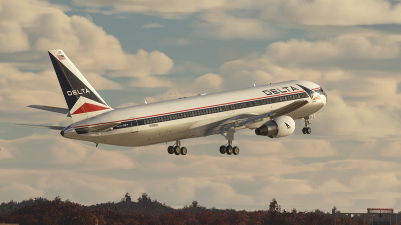 Delta "Widget Colors" - CS 767-300 for Microsoft Flight Simulator | MSFS