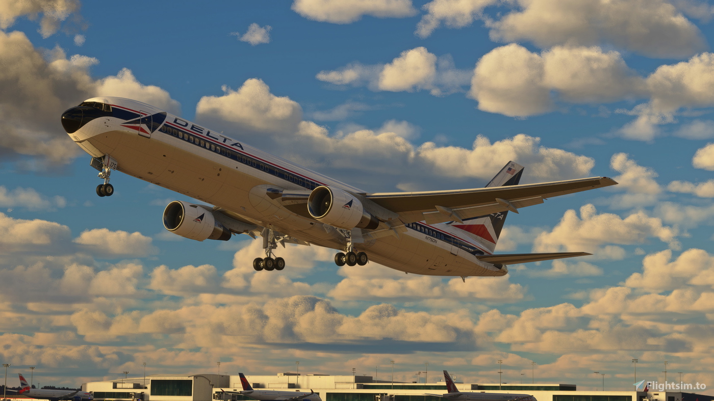 Delta "Widget Colors" - CS 767-300 for Microsoft Flight Simulator | MSFS