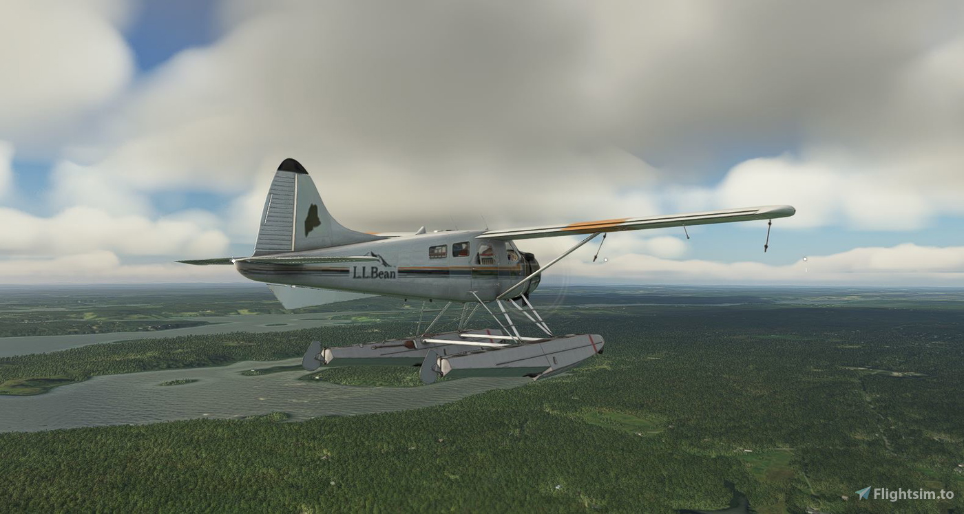 DHC-2 Beaver L.L. Bean Promotional Aircraft for Microsoft Flight ...