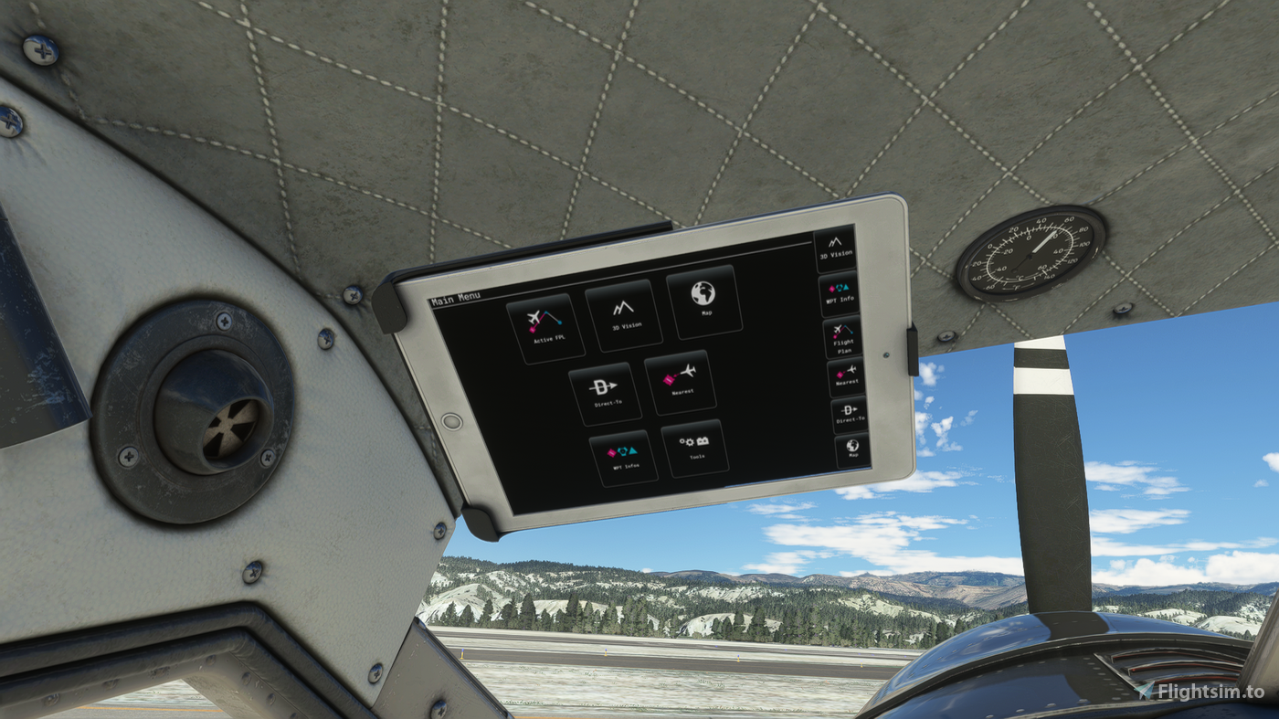 DHC-2 Beaver Avionics Tablet Mod for Microsoft Flight Simulator | MSFS