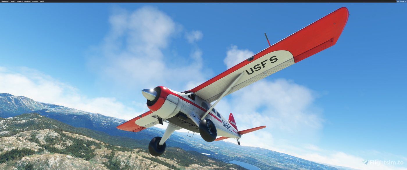 DHC-2 Beaver USFS N192Z for Microsoft Flight Simulator | MSFS