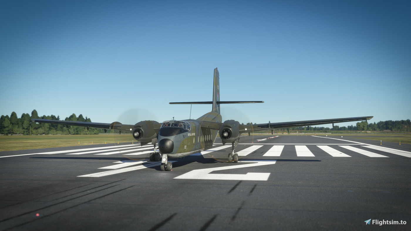 DHC-4 Caribou RAF Camo for Microsoft Flight Simulator | MSFS