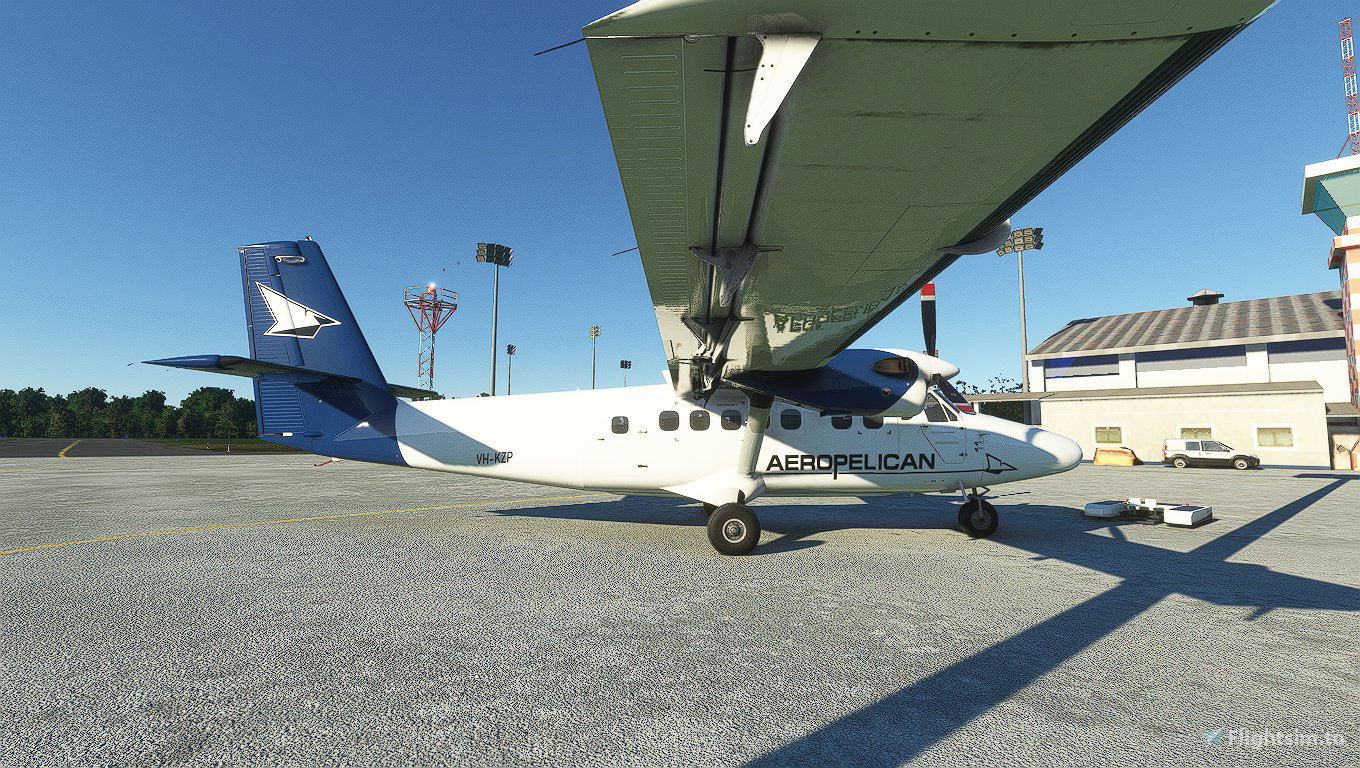 DHC-6 Twin Otter Aeropelican VH-KZP repaint request for Microsoft ...