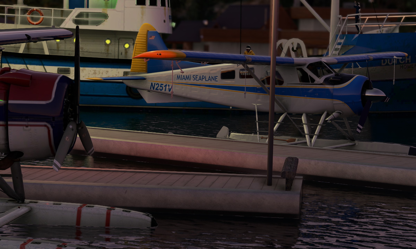 DHC-2 Beaver Miami Seaplane for Microsoft Flight Simulator | MSFS