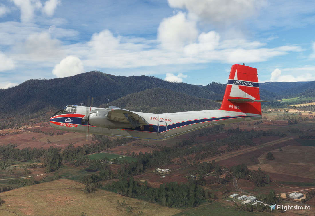 DHC4 Caribou Ansett-MAL VH-BFC - MSFS Add-on - Flightsim.to