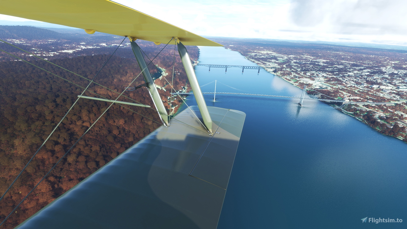 Discover the Hudson Bridges for Microsoft Flight Simulator | MSFS