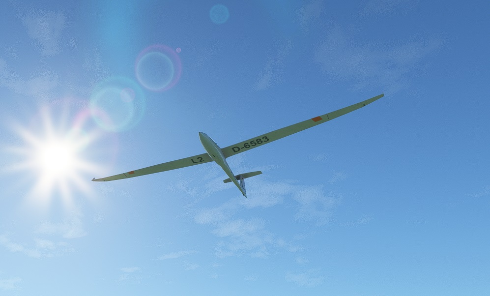 Discus 2C Free livery D-6538 for Microsoft Flight Simulator | MSFS